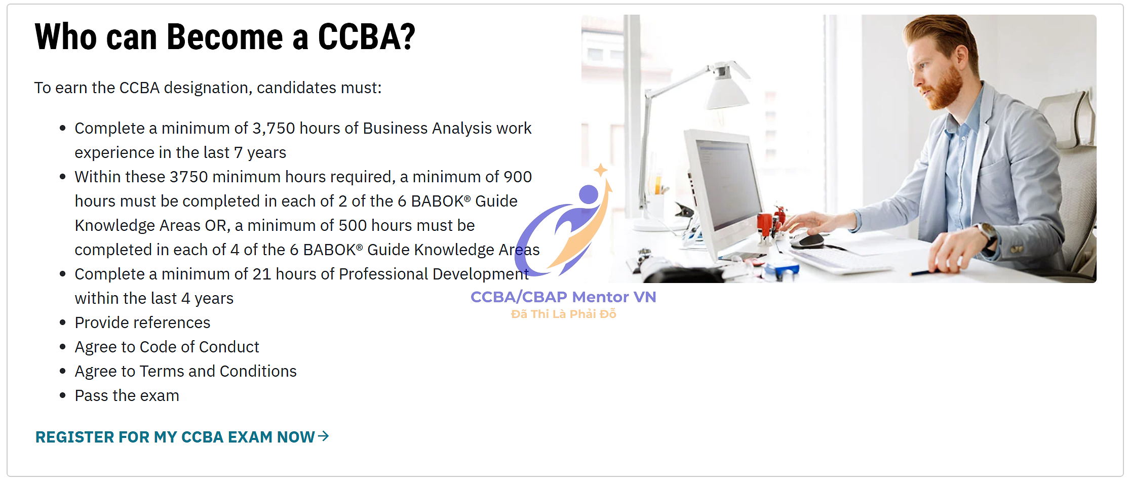 Tất tần tật về chứng chỉ IIBA (CCBA, CBAP) - Những điều cần biết về CCBA, CBAP (2025)